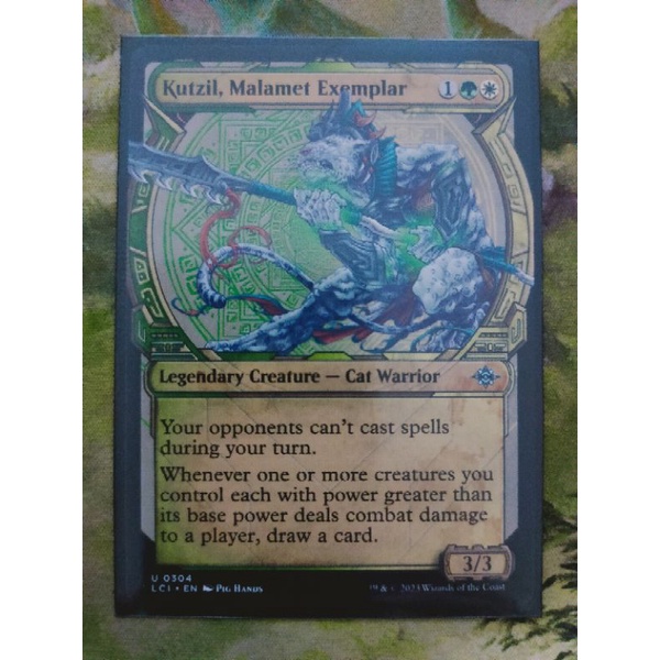 MTG - Kutzil, Malamet Exemplar - NORMAL / SHOWCASE - LCI | Shopee ...
