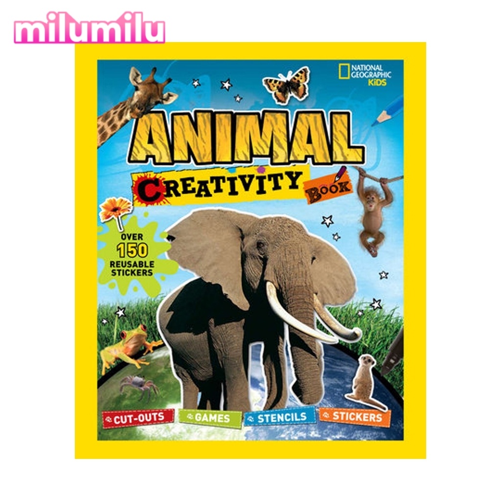 National Geographic Kids: Animal Creativity Book Original English Books ...
