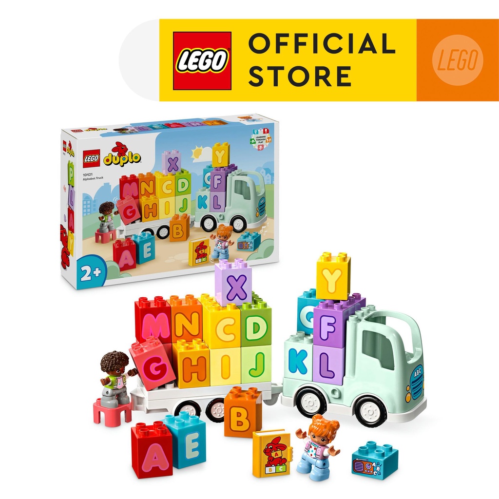 LEGO DUPLO Town 10421 Alphabet Truck Building Set Toys (36 Pieces ...