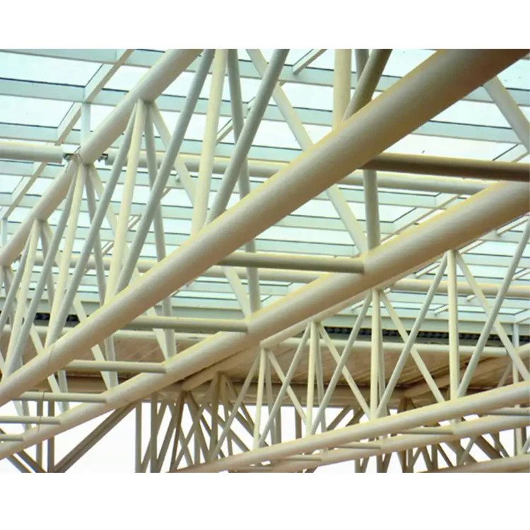 Steel structure space frame for school viewing platform roof | Shopee ...