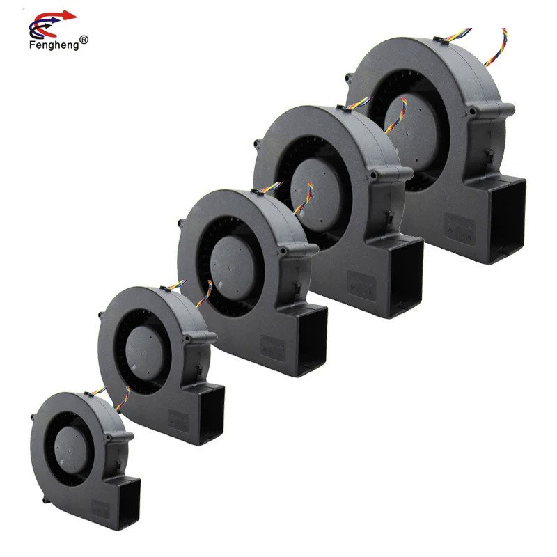 High Pressure Centrifugal Turbine Fan 110V 140x140x40mm 140mm 4PIN PWM ...