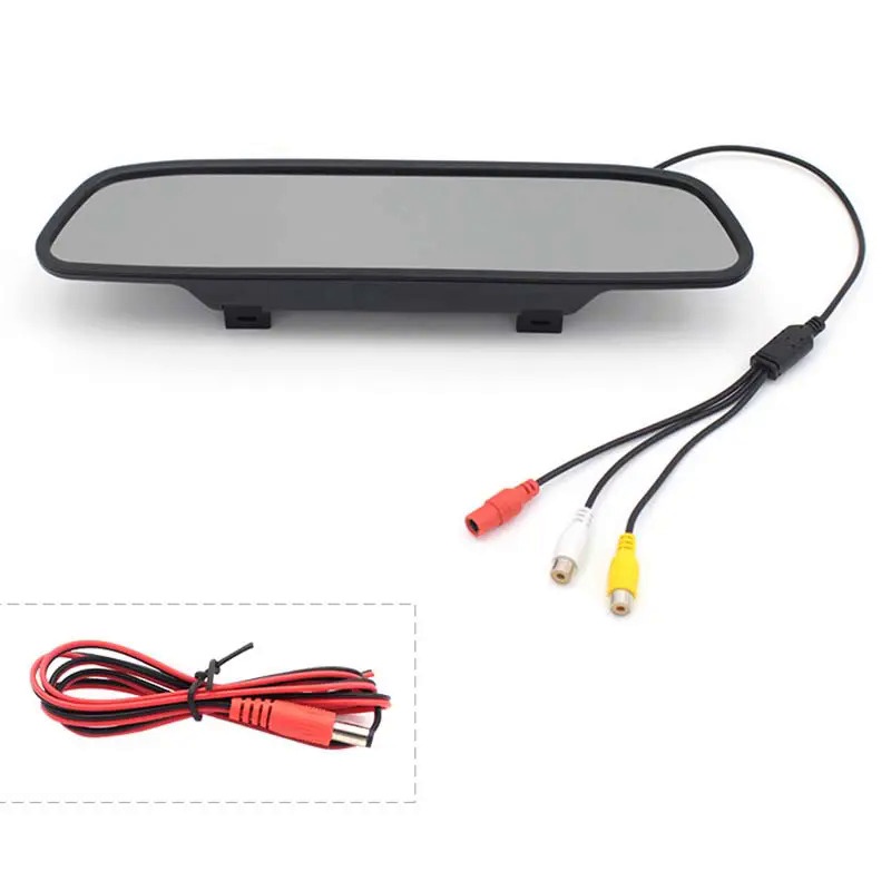 PZ Car Mirror Night Vision Parking Monitor Dashboard 5 inch Rear View ...