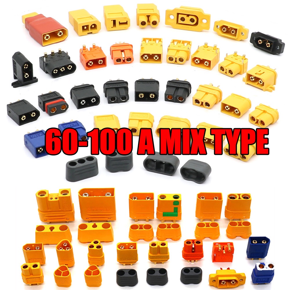Amass Connector 60-100A 500V DC MIX AS150U AS150UPB Lithium battery ...