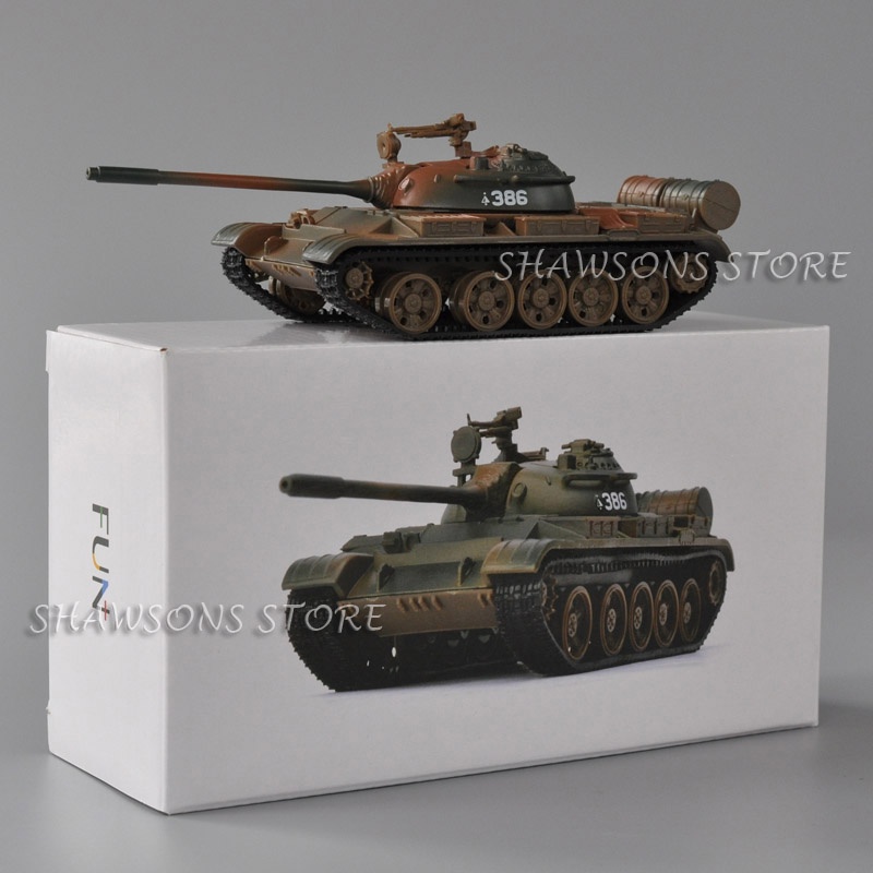 2024 Model 143 MBT T55 Battle Diecast Main Collectible Tank T55 Soviet ...