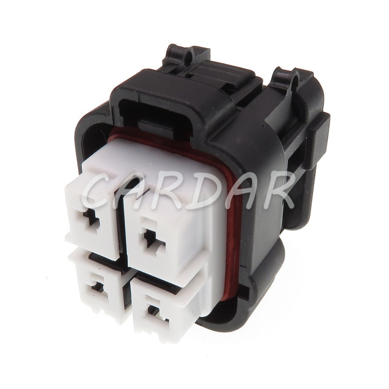 1 Set 4 Pin Automotive Gasoline Plug Socket Electric Fuel Pump ...