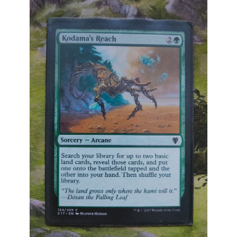 MTG - Kodama's Reach - C17 / UMA / C20 / CHK / NEC / CMM | Shopee ...