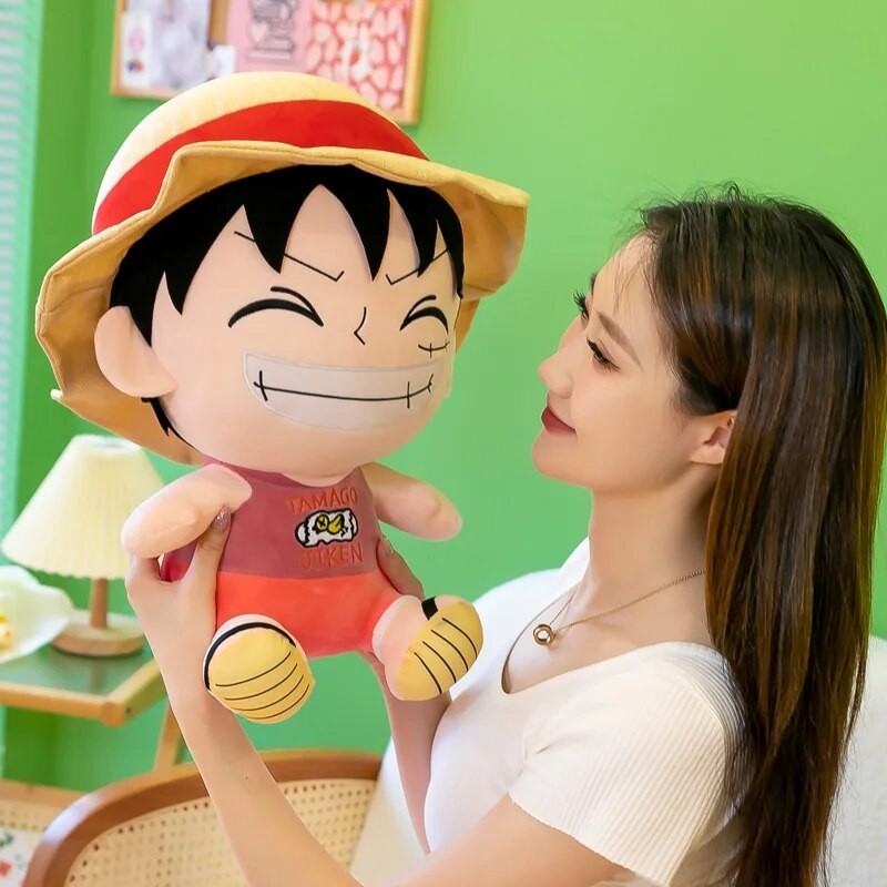 New Arrival One Piece Plush Doll Luffy Chopper One Piece Plush Toy Soft ...