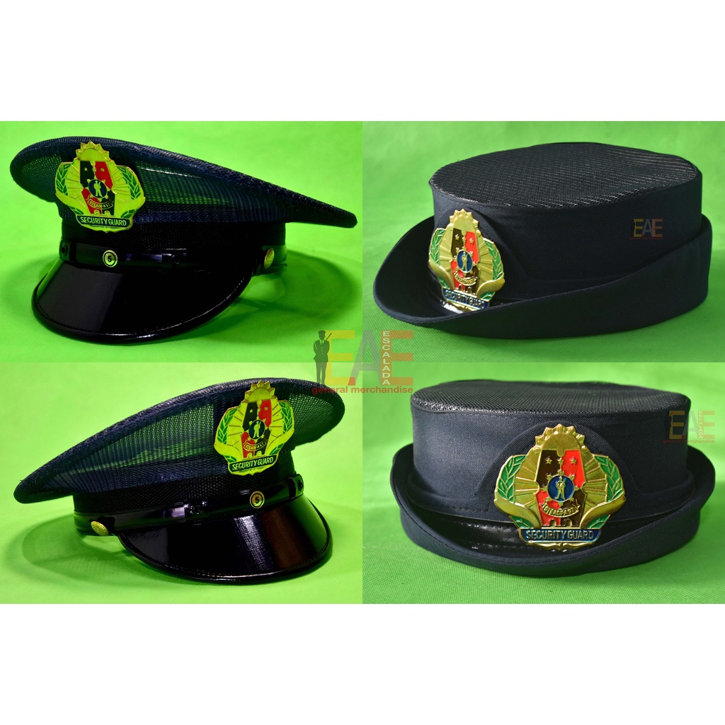 Pershing Cap for Security Dark Blue MaleFemale | Shopee Philippines