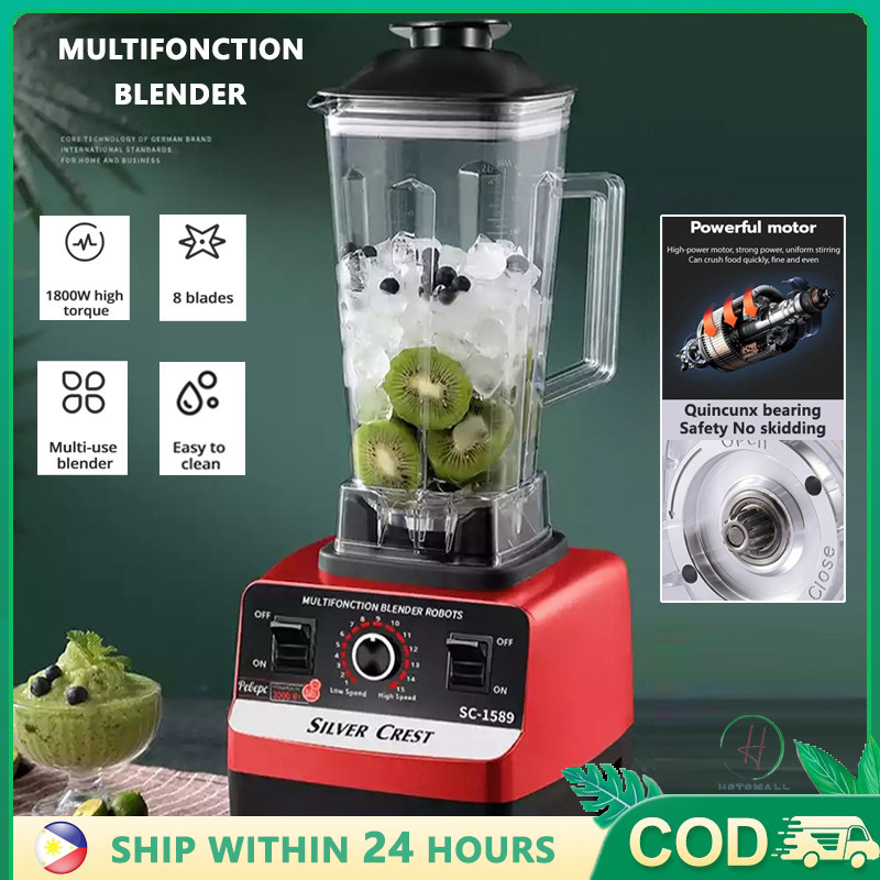 In stock Home Kitchen Function Duty Blender Grinder Power Heavy Blender ...