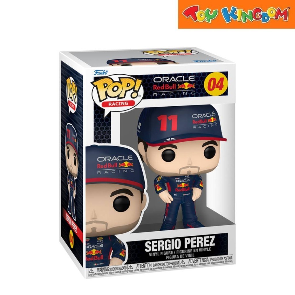 Funko Pop! Racing Oracle Red Bull Racing Sergio Perez Vinyl Figure ...