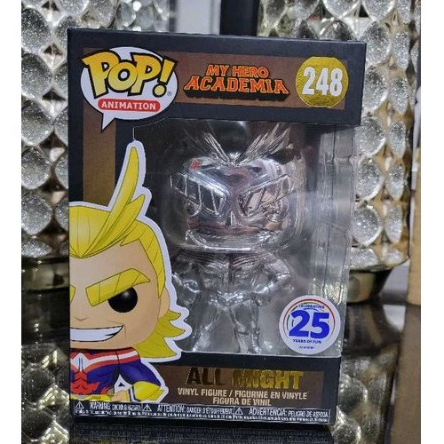 Funko Pop! My Hero Academia: 248 All Might (Chrome) | Shopee Philippines