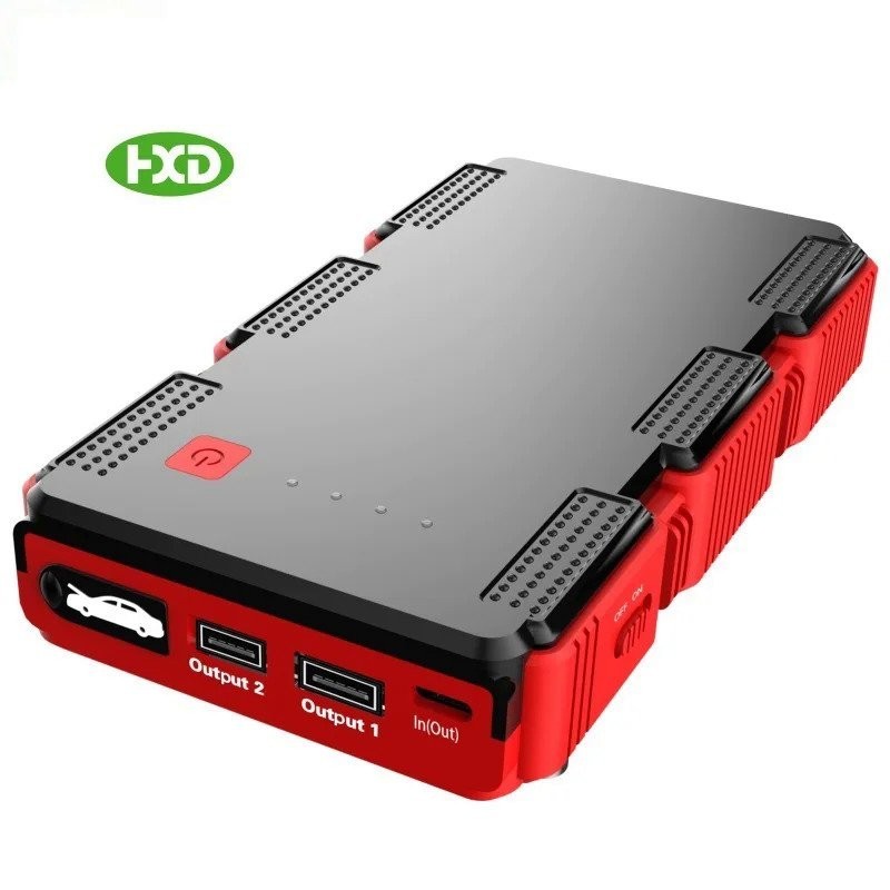 Mini jump starter 10000mAh 12v portable car emergency tool for roadside ...
