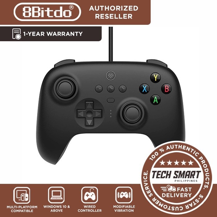 8BitDo Ultimate Wired Controller, USB Wired Controller for PC Windows ...