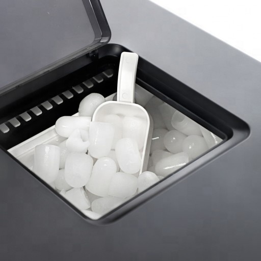 Mini Ice Maker Portable Ice Maker Household Machine Ice Cube Maker with ...