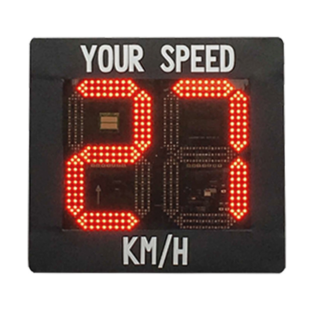 Car Alarms Swing Solar Led Radar Signs Meter Speed Control Detector ...