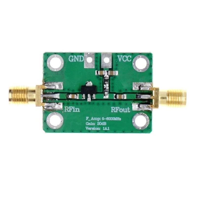 ☁1-1000MHz 20dB Broadband High Frequency RF Amplifier Module For FM VHF ...