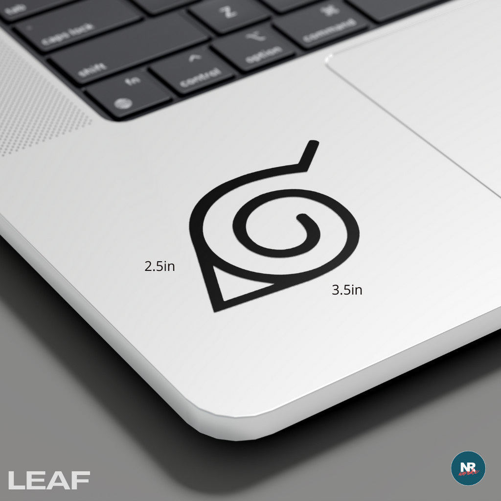 Leaf Village Naruto Vinyl Decal Anime Waterproof Sticker | Shopee ...