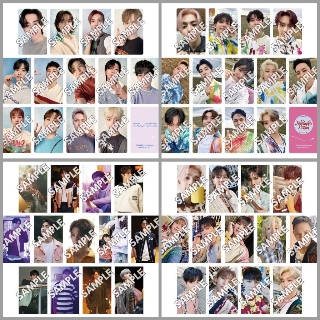 SEVENTEEN FUKUOKA FOLLOW TO JAPAN SEVENTEENTH HEAVEN ALWAYS YOURS UMS WEVERSE OFFICIAL PHOTO ...