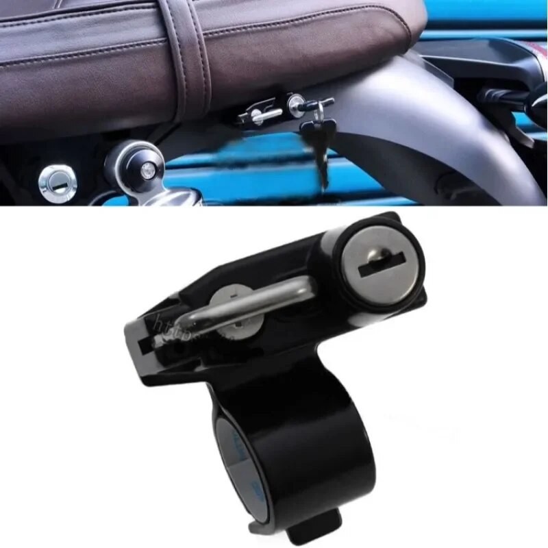 ♥Helmet Lock For Triumph Bonneville T100 T120 SE Thruxton 900 1200 ...