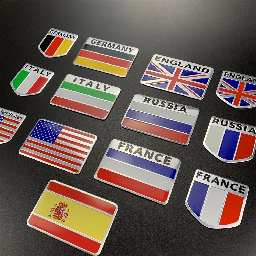 】National Flag Car Sticker For SsangYong Tivoli Actyon Turismo Rodius ...
