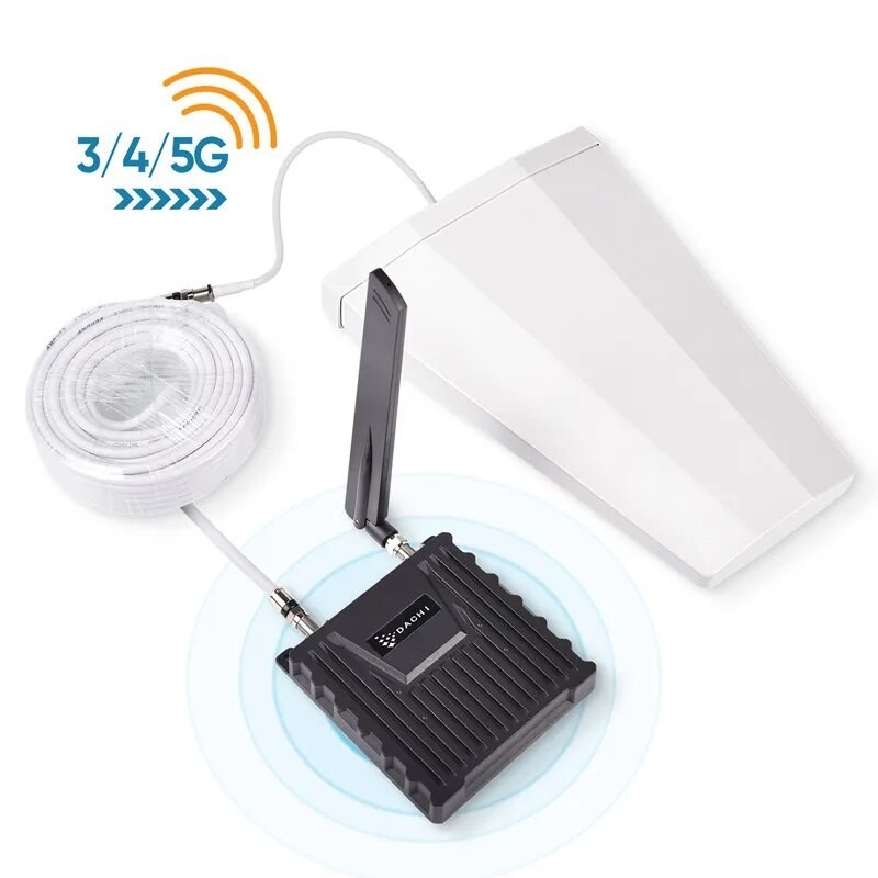 Cellular Mobile Signal Repeater 2G/3G/4G/5G Tri Band Gsm Signal Booster Cell Phone Repeater Mod ...