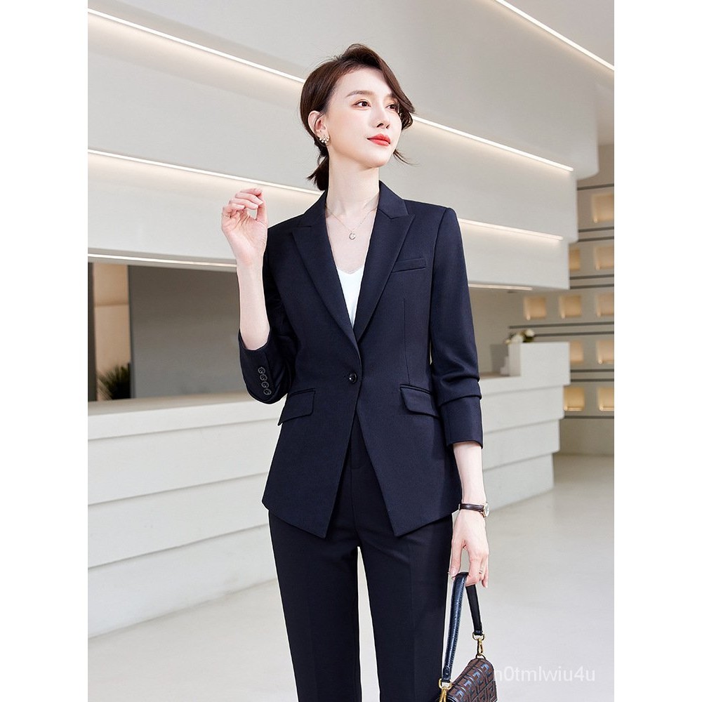 Elegant Formal Clothes Suit Business Suit Overbearing Female Stretch ...