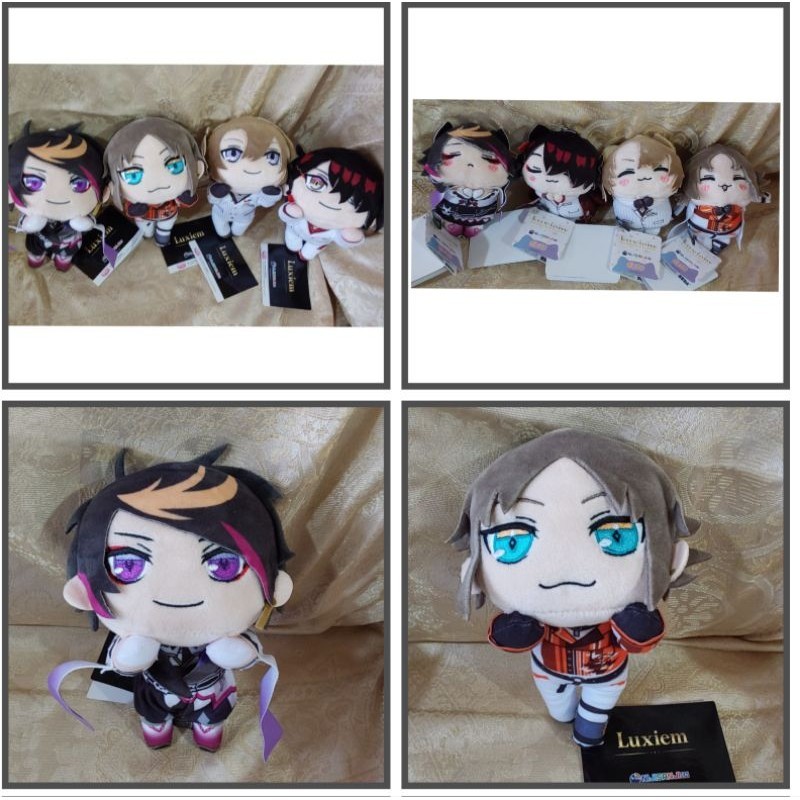 Official Nijisanji Luxiem nesoberi plush - Mysta Rias, Shu, Luca, Vox ...