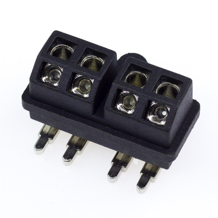 4 model Car power amplifier PCB silver plating terminal, 4 pin screw ...