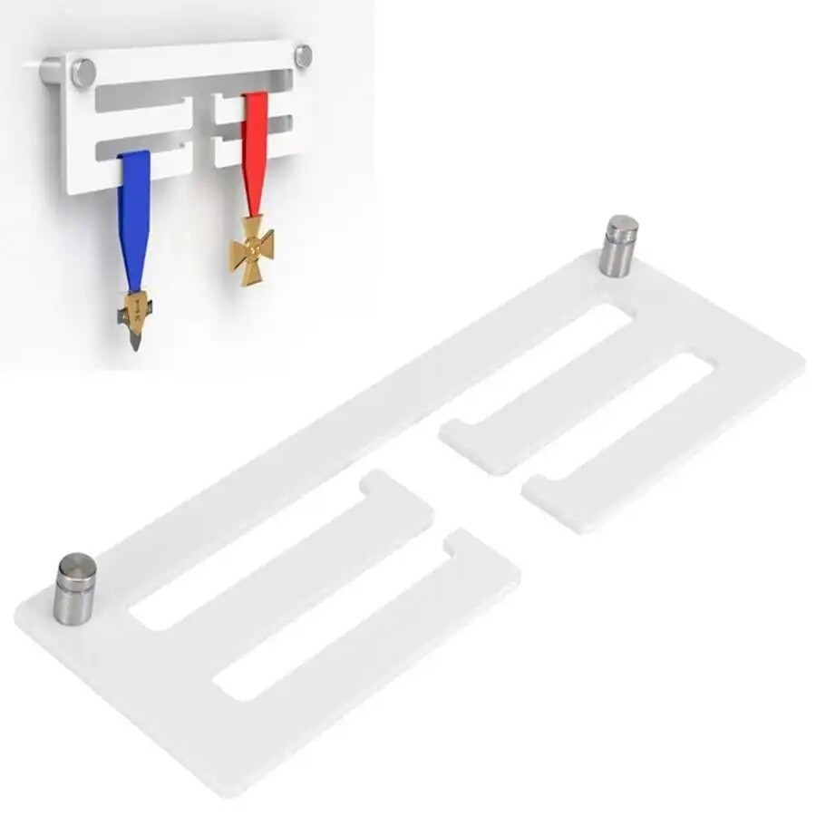 Medal Display Hanger Acrylic Prize Medal Wall Holder Display Rack for ...