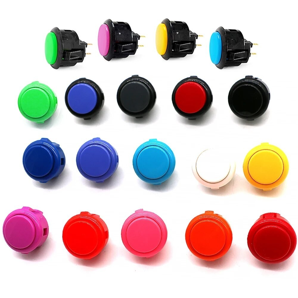 Kit Original Sanwa Obsf 30 Push Button Game Joystick Hitbox Controller Zero Delay Board Arcade ...