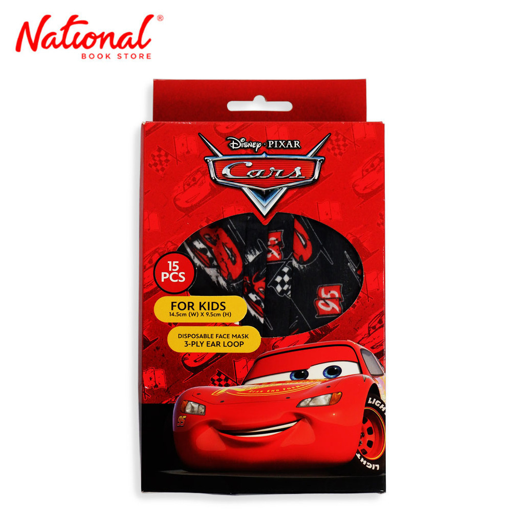 Prohealthcare Disney Cars Face Mask Kids 3 ply Surgical Black 15's ...