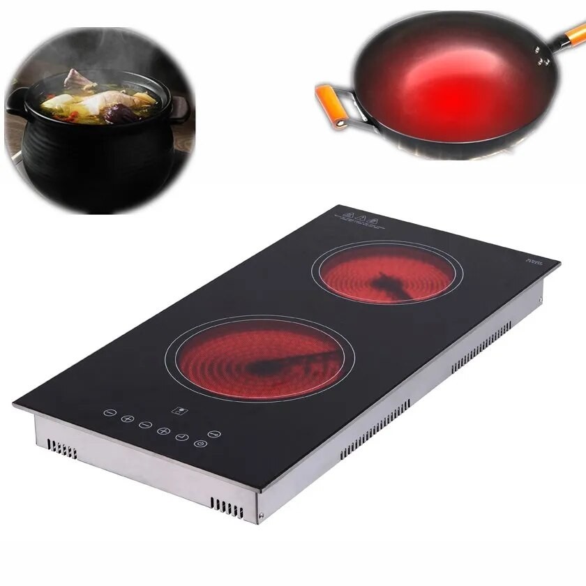 Touch control waterproof 4100W electric ceramic Infrared stove cookers ...