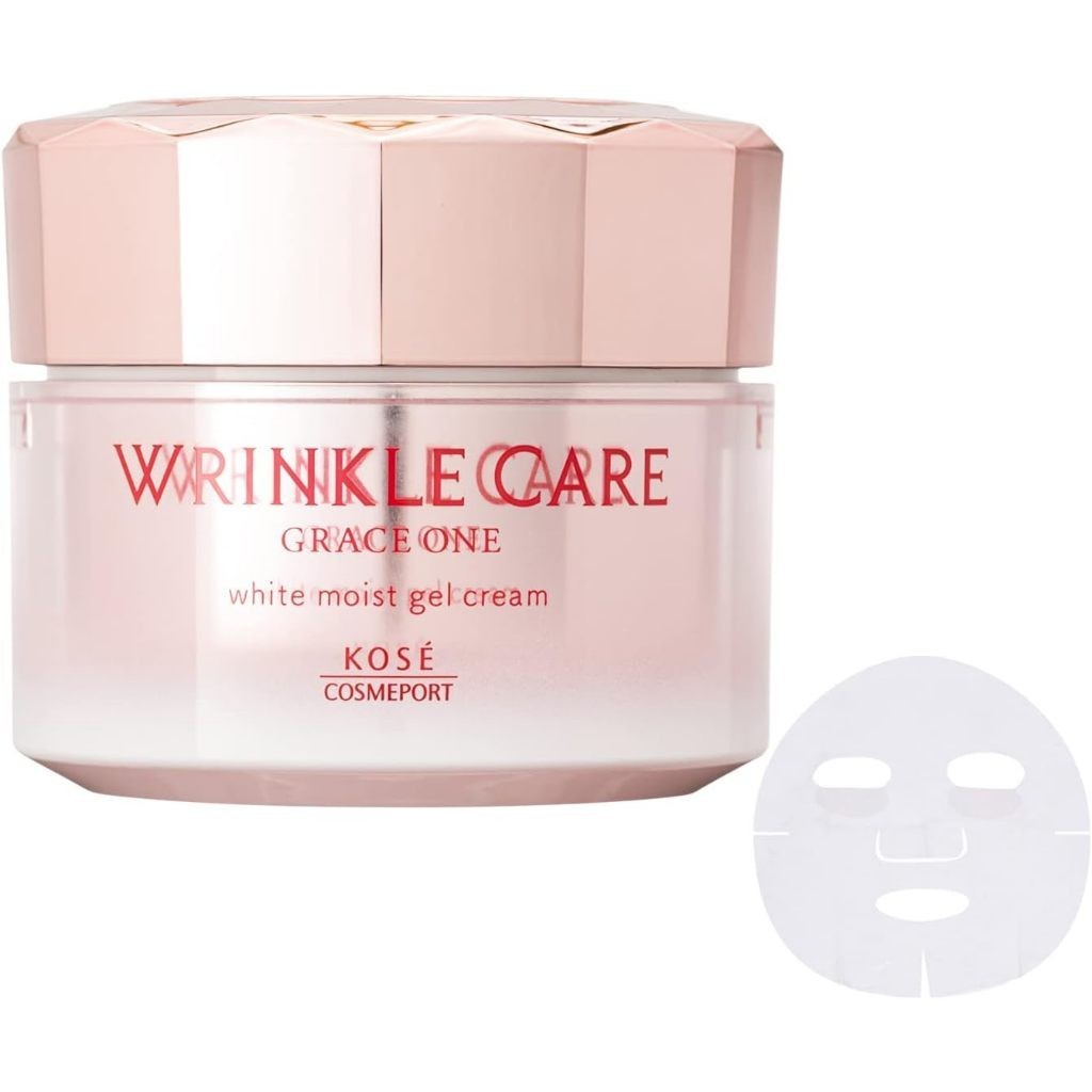 Grace One KOSE Glace One Wrinkle Care White Moist All In One Gel Cream ...