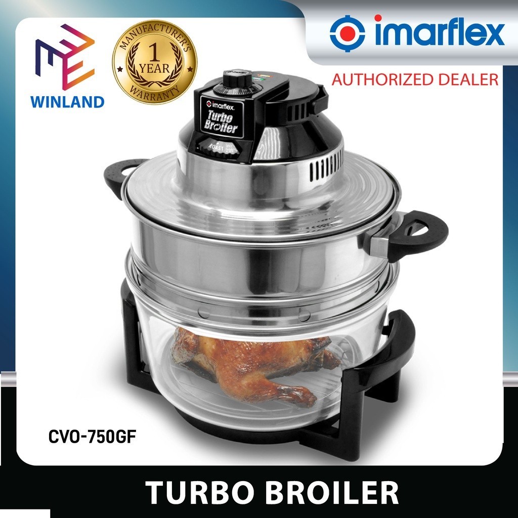 Imarflex by Winland CVO-750GF Turbo Broiler with Convection Heat ...