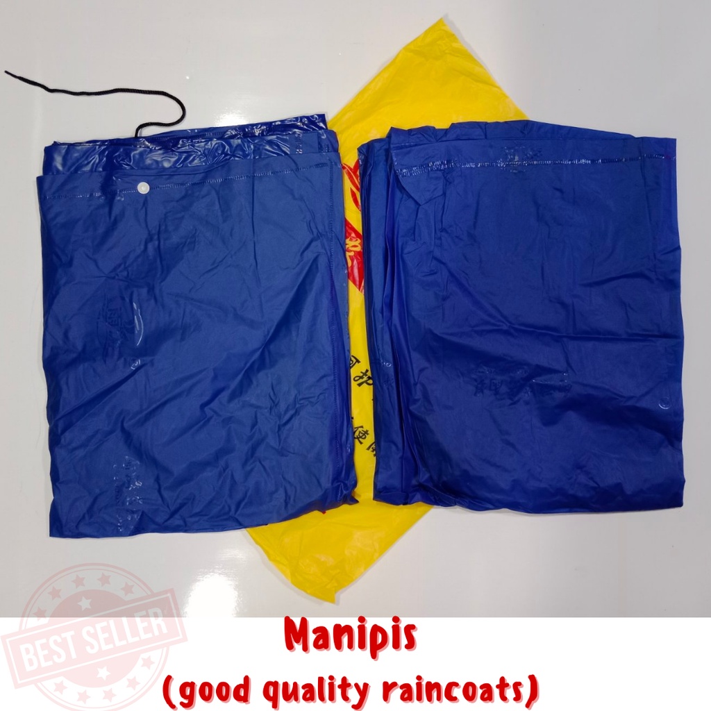 Rubberized na Waterproof Manipis Makapal at Motorcycle kapote Raincoat ...