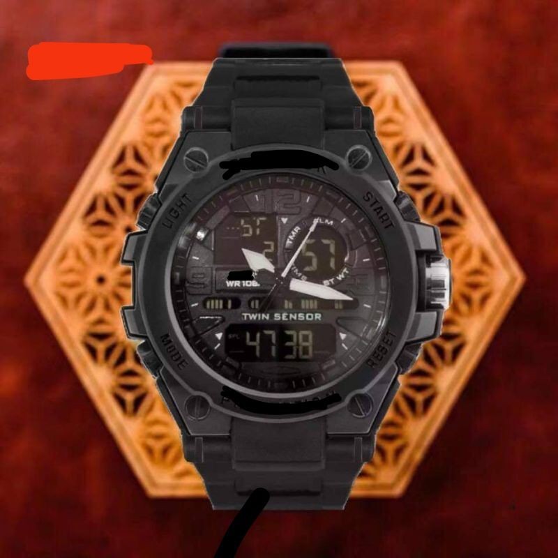 MADE IN THAILAND men watch dual time watch Cool | Shopee Philippines