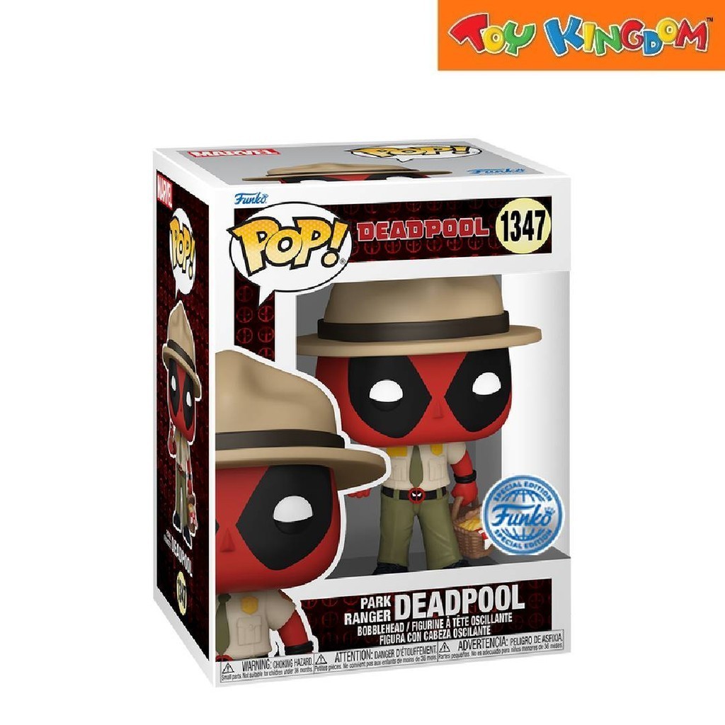 Funko Pop! Marvel Deadpool Park Ranger Figures | Shopee Philippines