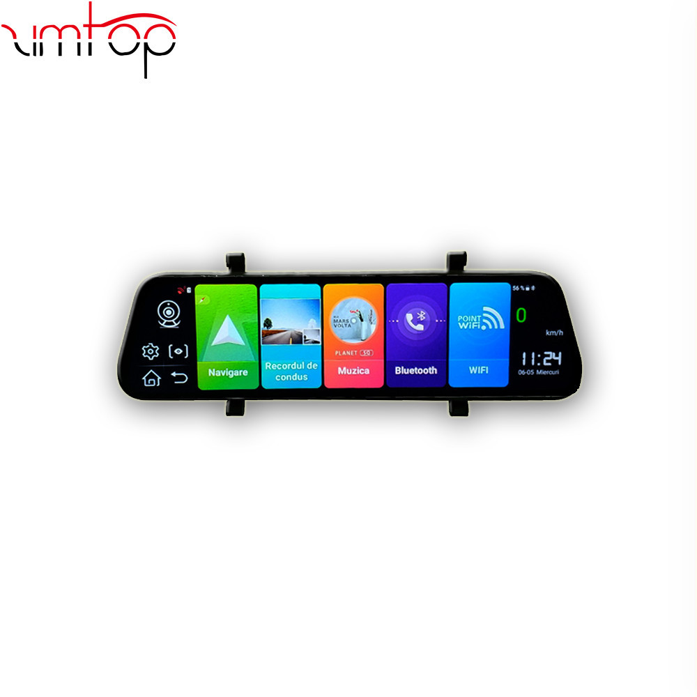 korea user manual full hd 1080p anti fog 4g ADAS rearview mirror car ...