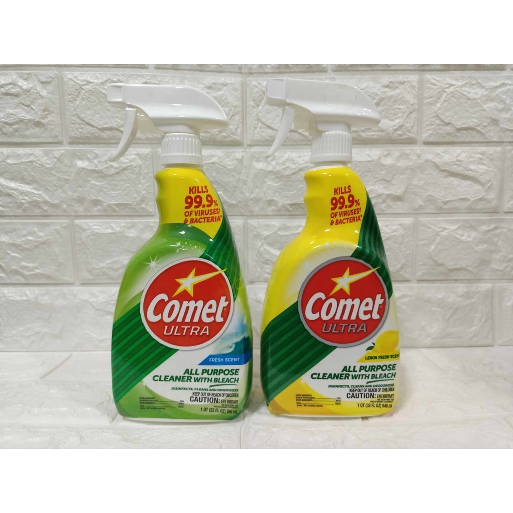 Comet ULTRA All Purpose Cleaner with Bleach (946 mL) | Shopee Philippines