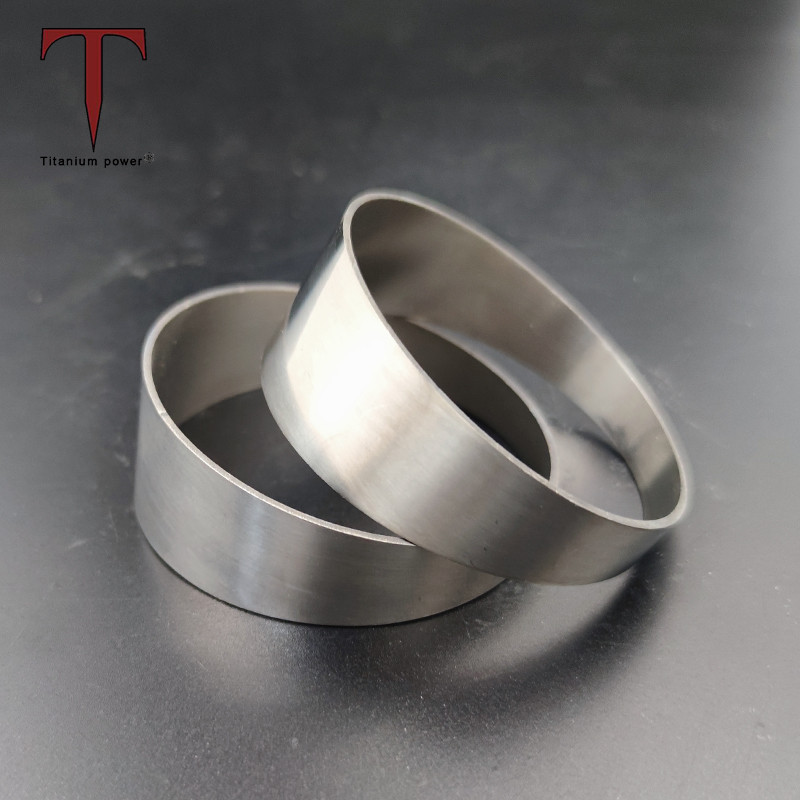 2.25" 1.0mm thickness Titanium Pie Cut 1.0D Radius Titanium exhaust ...