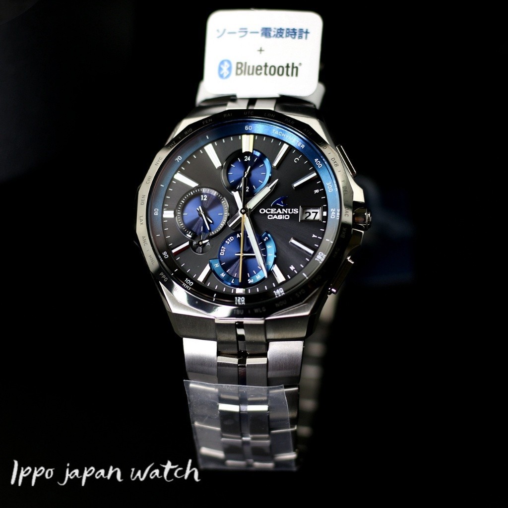 JDM WATCH ★ Casio OCEANUS Poseidon Solar OCW-S5000E-1AJF OCW-S5000E-1A ...