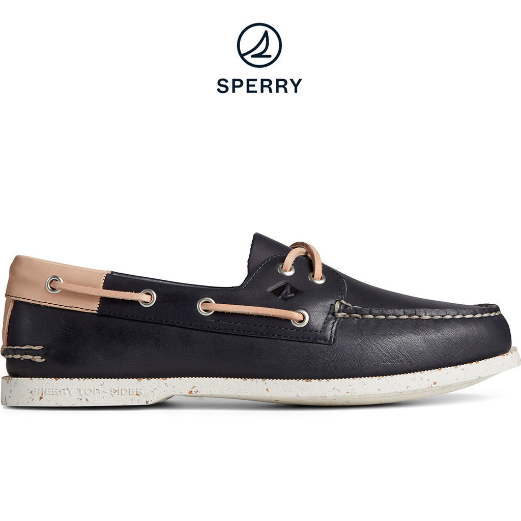 Sperry Men's Authentic Original™ Vegetable Re-Tanned Leather Boat Shoe ...