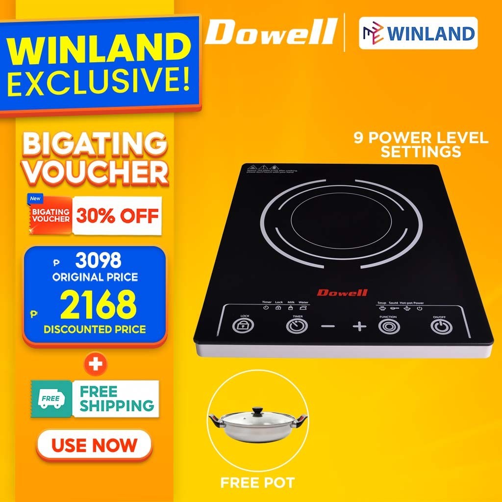DOWELL by Winland Electric Induction Stove Induction Cooker Electric ...