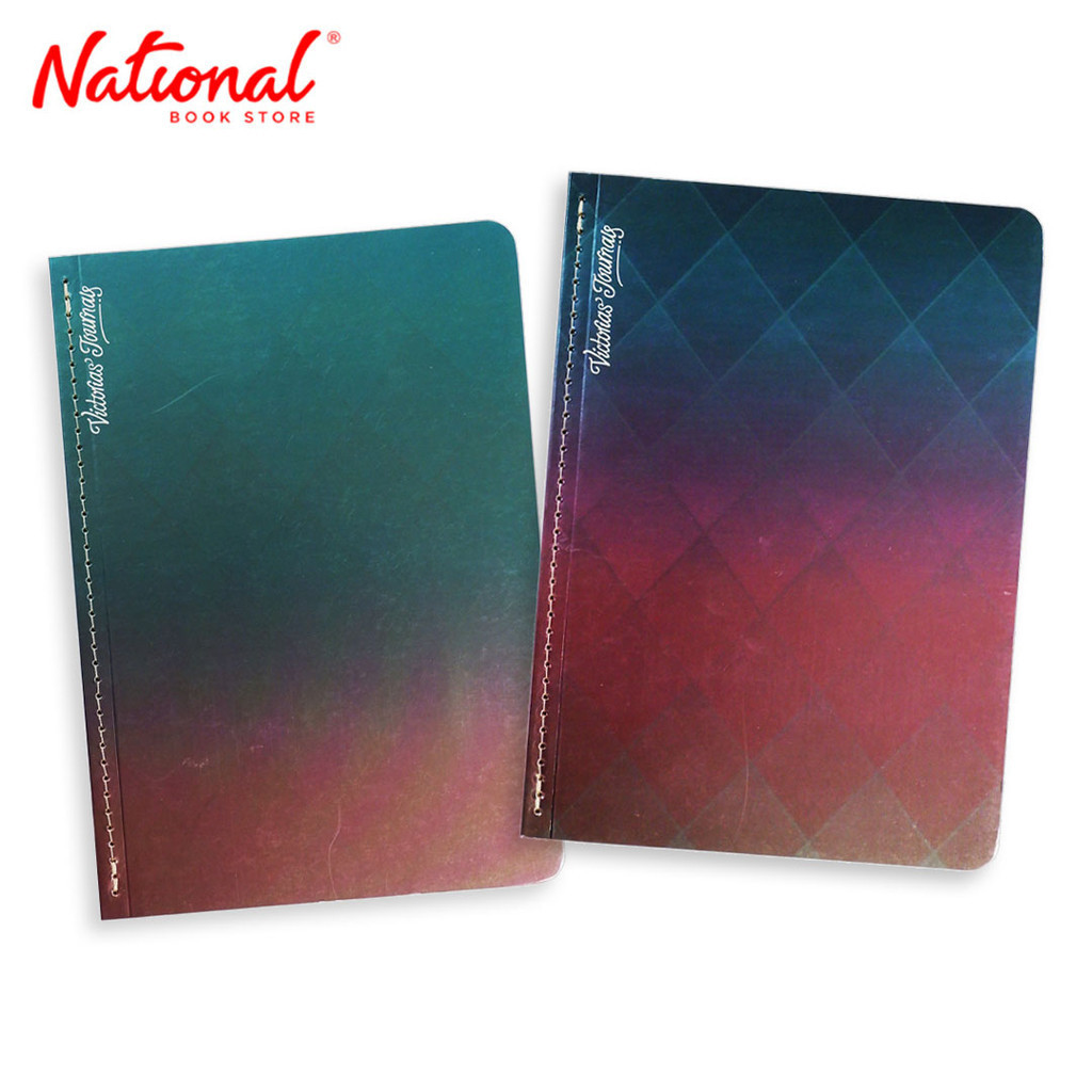 Victoria's Journal Notebook Electric JP Stitched A5 80gsm 40's Lined ...