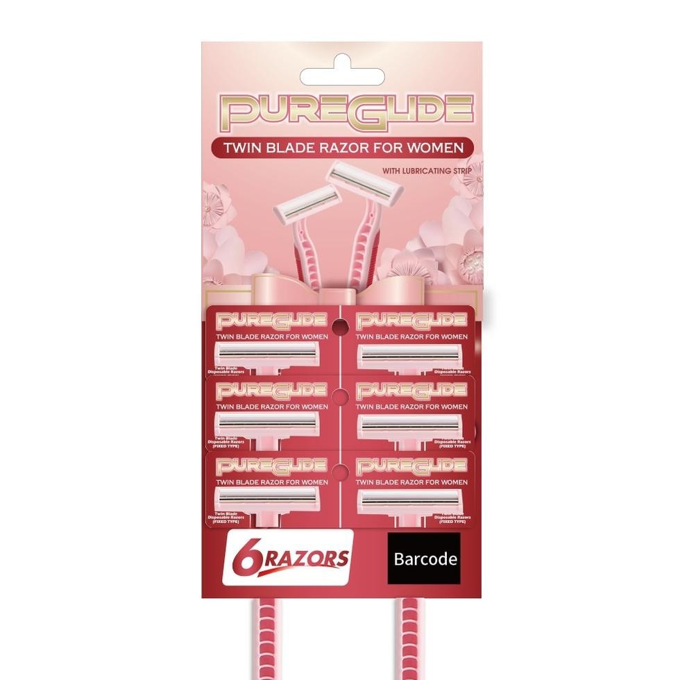 Pureglide Twin Blade Razor Pink For Women 1Pc. | Shopee Philippines