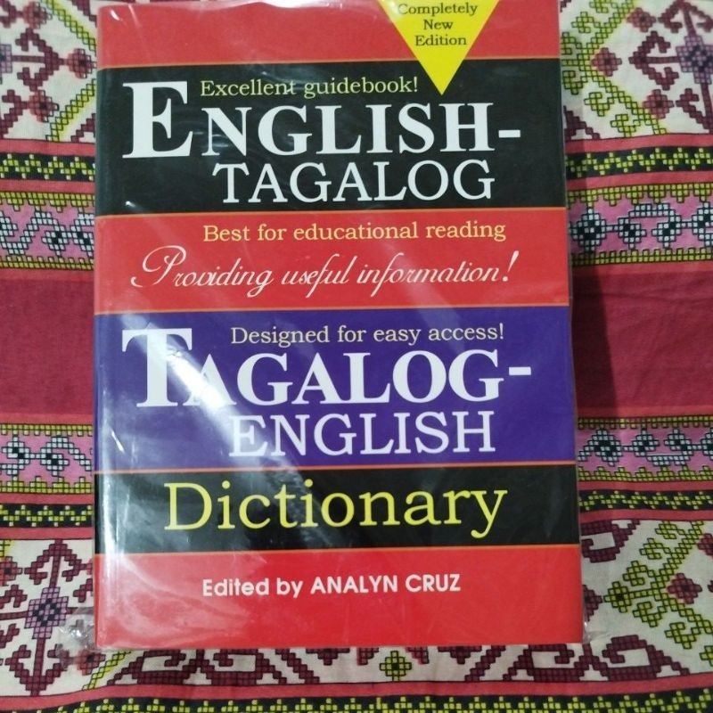 English Tagalog -Tagalog-English Dictionary | Shopee Philippines