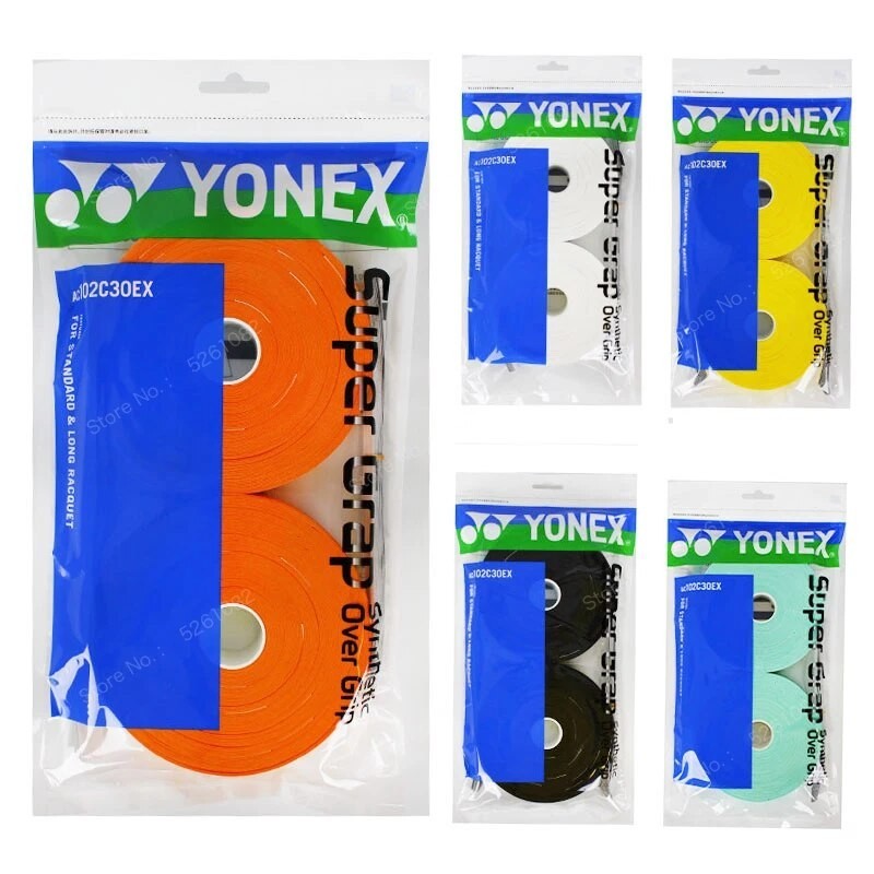 Original YONEX Badminton Racket Overgrip Sticky 30pcs Super GRAP ...