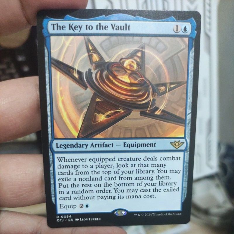 OTJ Keys to the vault card | Shopee Philippines