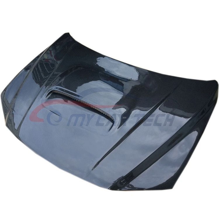 VXWL for MAZDA 6 M6 carbon fiber hood bonnet scoop car engine cover ...
