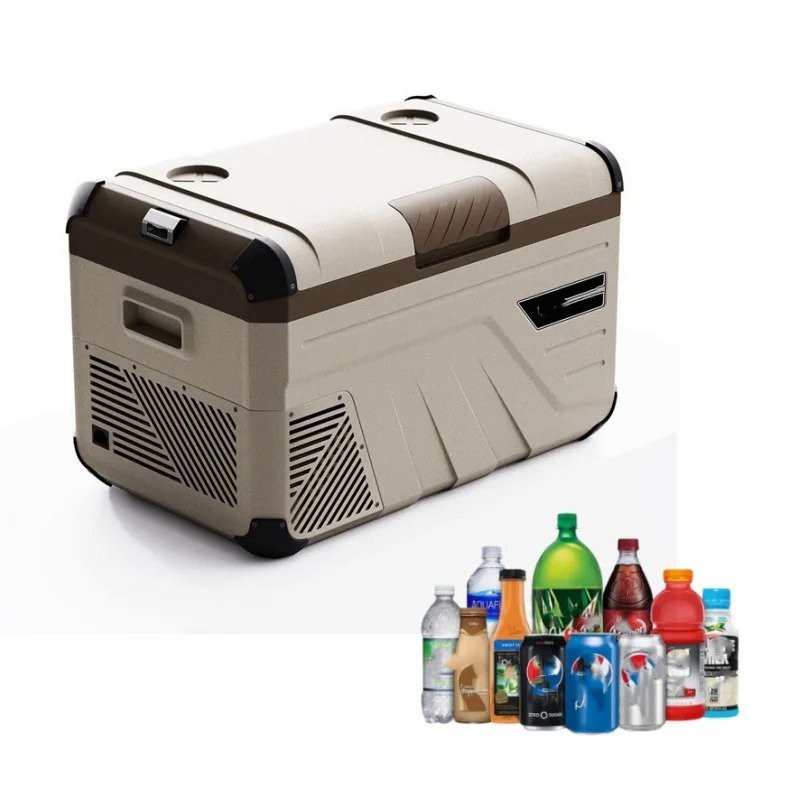HFVL Outdoor Portable Refrigerator 35L Camping Electric Cooler Box Car ...